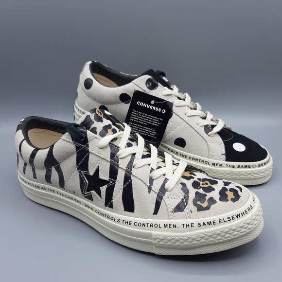 Converse | Shoes | New Converse Brain Dead One Star Ox Leopard Zebra ...